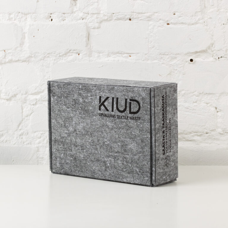 Frontpage - KIUD | Novel packaging material from textile waste