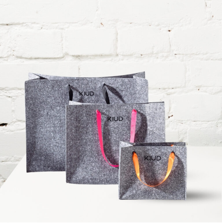 Product range - KIUD | Novel packaging material from textile waste